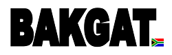 BAKGAT Sticker — South African Online Shop